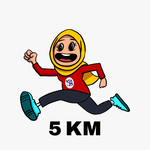 KSA25 Night Run – 5km Fun Run (KSA25 Athlete) - Karnival Sukan ANSARA 2025